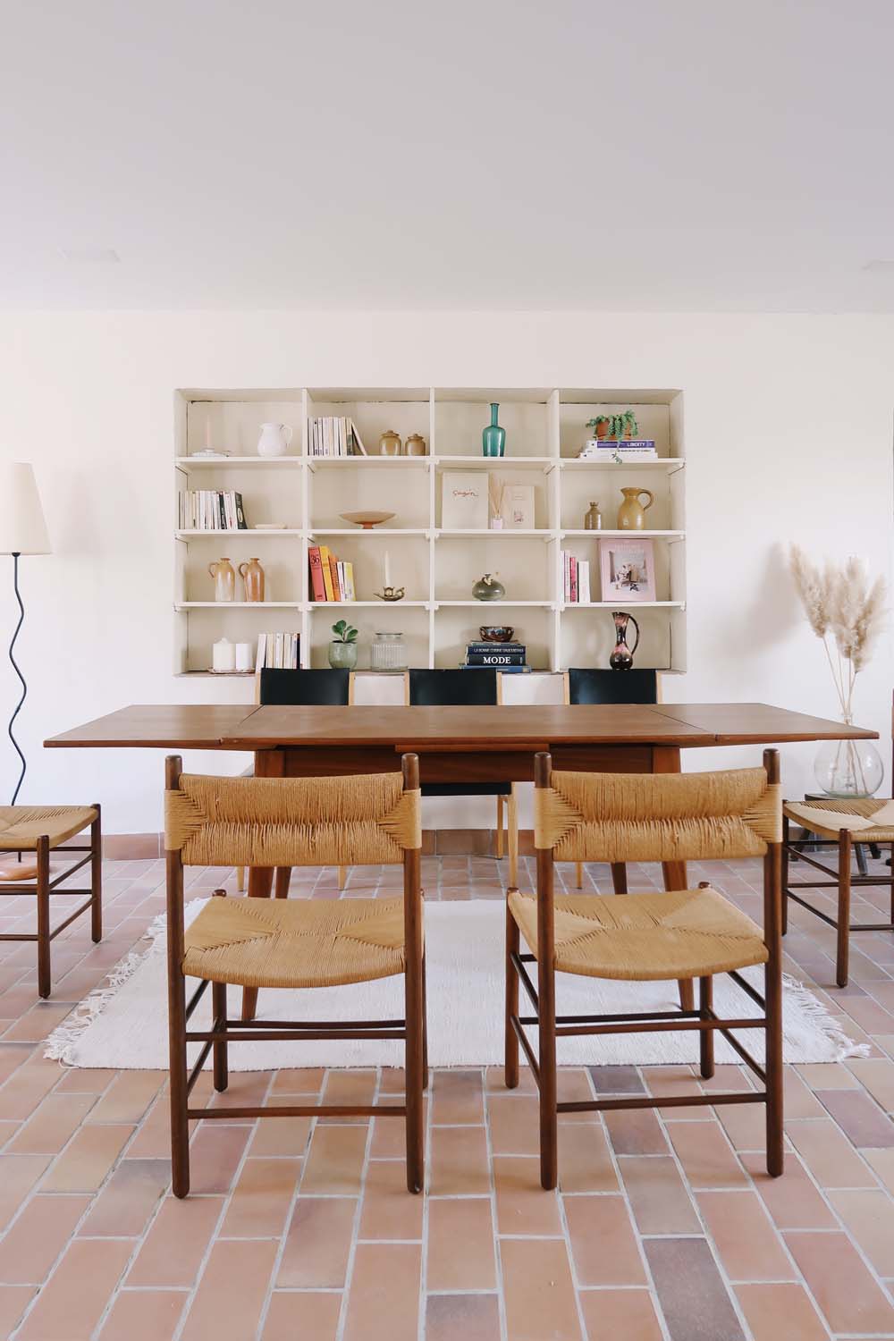 4 chaises cordées style Robert Sentou – Aux Objets Trouvés